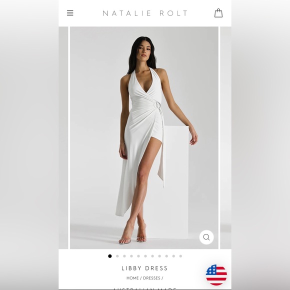 Natalie Rolt | Dresses | Bridal Natalie Rolt Libby Dress Size 2 White | Poshmark